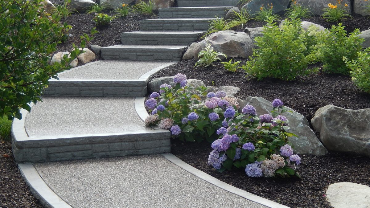 Stamped and Exposed Aggregate Concrete Patios and Driveway Contractor ...